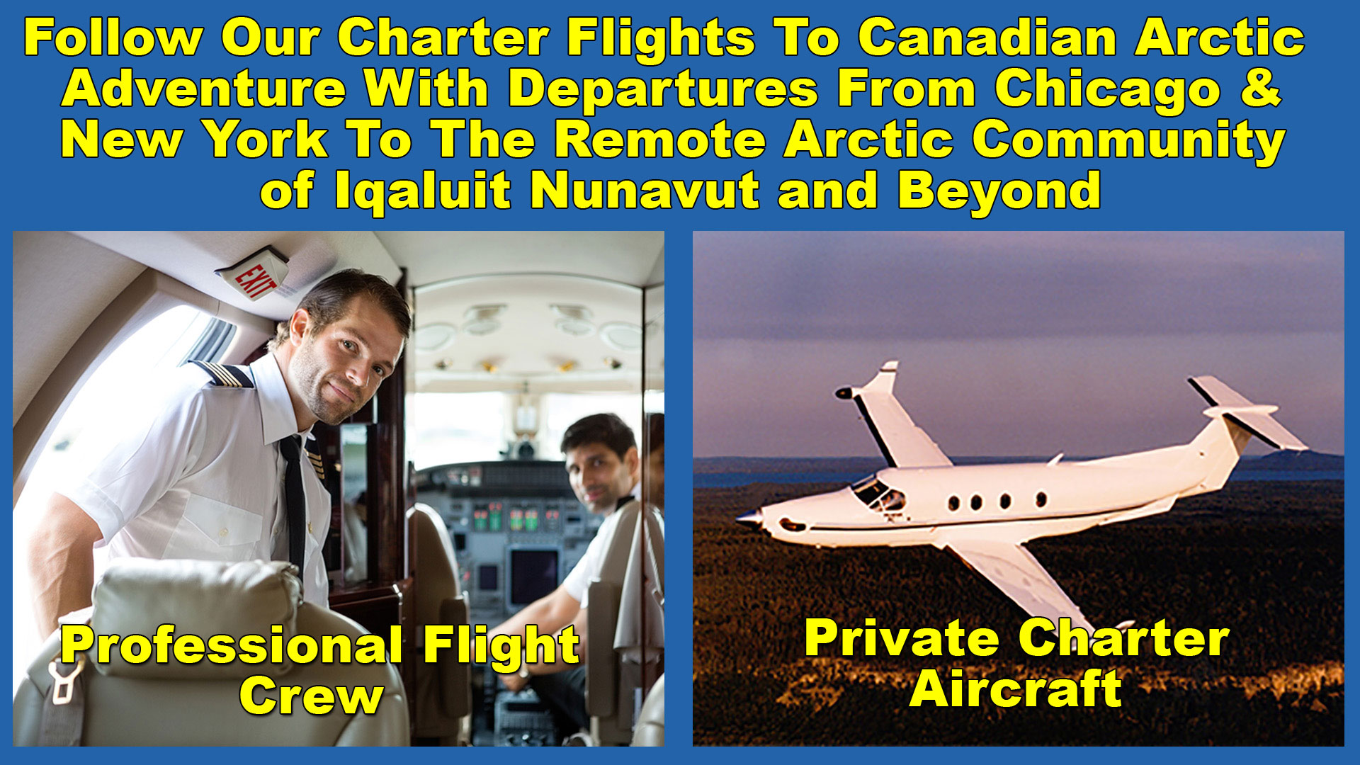 Flights To Iqaluit Nunavut Fishing and Polar Bear Adventures