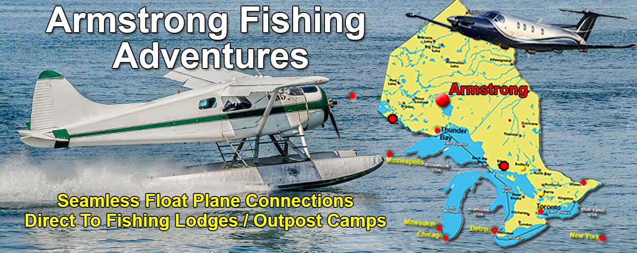 Armstrong Ontario Charter Flights To Fly-In Fishing Adventures