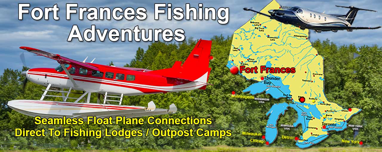 Fort Frances Ontario Charter Flights To Fly-In Fishing Adventures