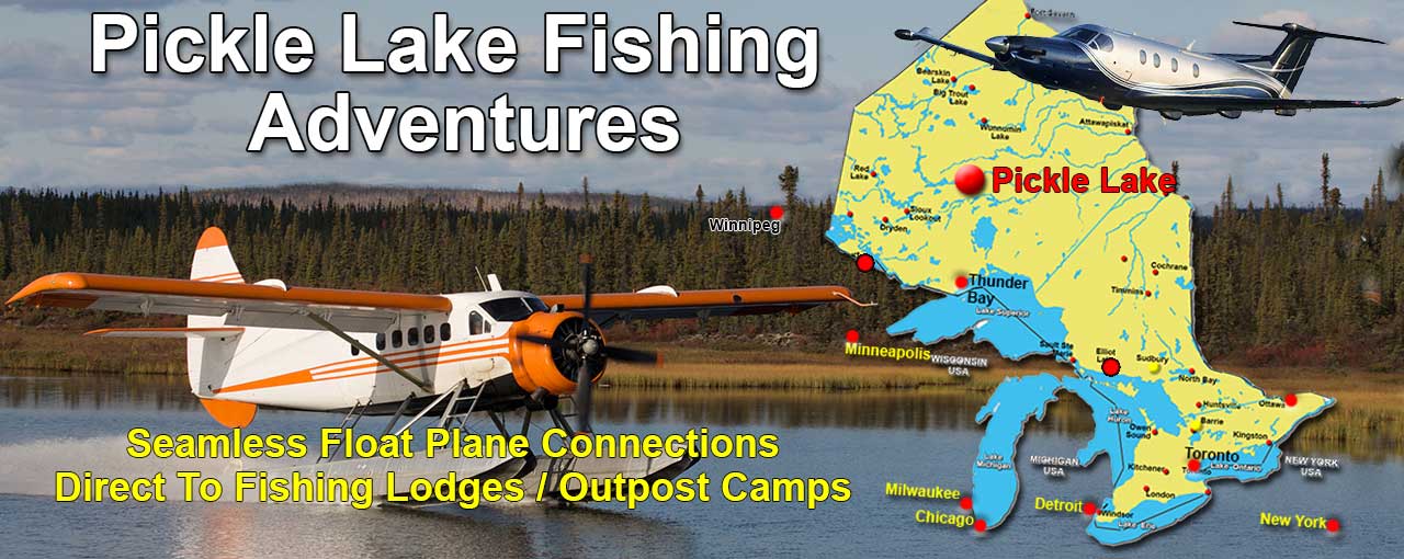 Pickle Lake Ontario Fly-In Fishing Lodges Outpost Camps
