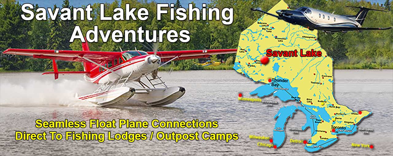 Savant Lake Ontario Charter Flights To Fly-In Fishing Adventures