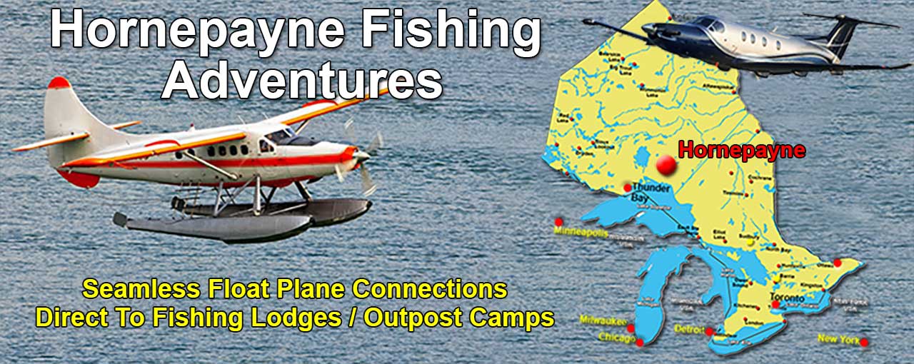 Hornepayne Ontario Charter Flights To Fly-In Fishing Adventures