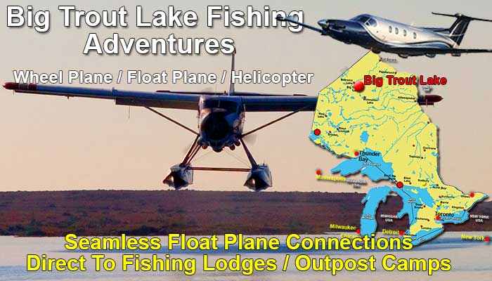 Big Trout Lake Ontario Charter Flights To Fly-In Fishing Adventures
