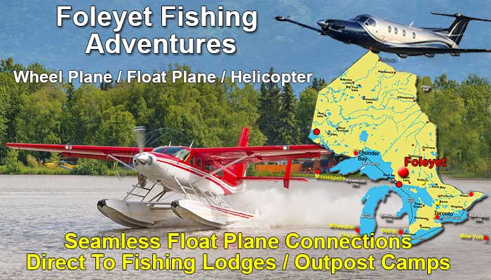 Foleyet Ontario Charter Flights To Fly-In Fishing Adventures